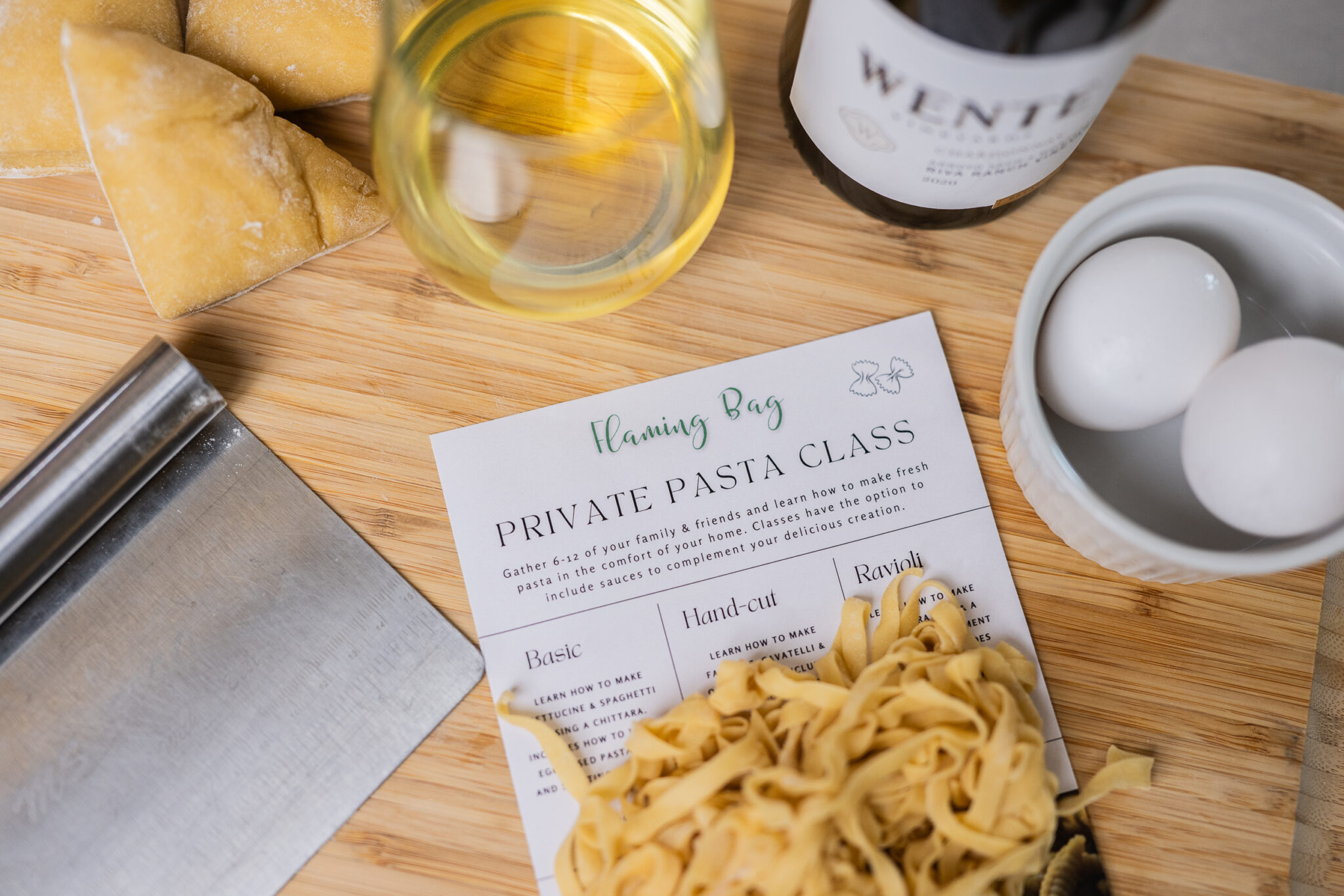 Pasta Workshops – Flaming Bag Catering